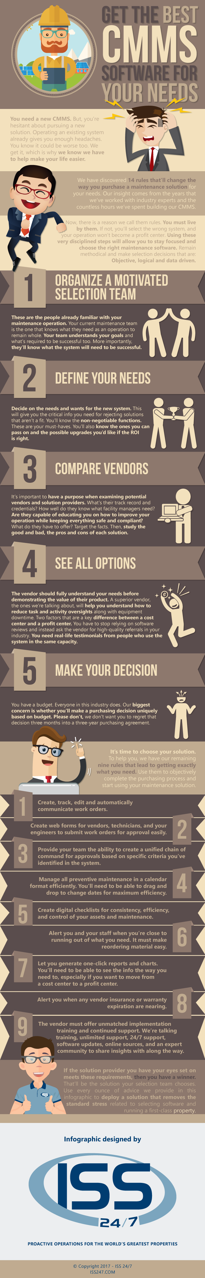 Get the Best CMMS Software for Your Needs [Infographic]