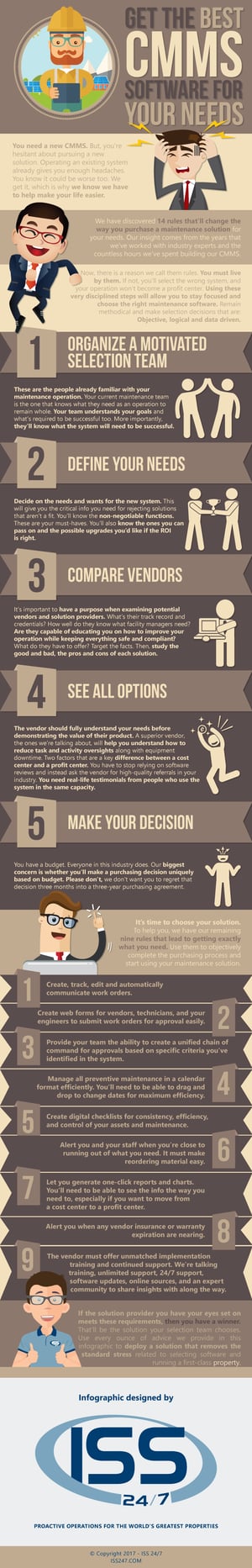 Get the Best CMMS Software for Your Needs [Infographic]
